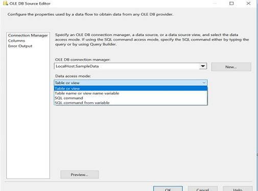 Move Data From SQL Server To Flat File Using SSIS